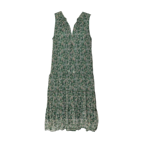 Max Studio | Dresses | Nwt Max Studio Green Floral Midi Dress | Poshmark